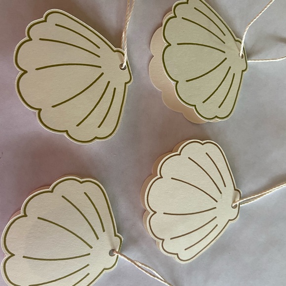Holiday | Seashell Gift Tags | Poshmark
